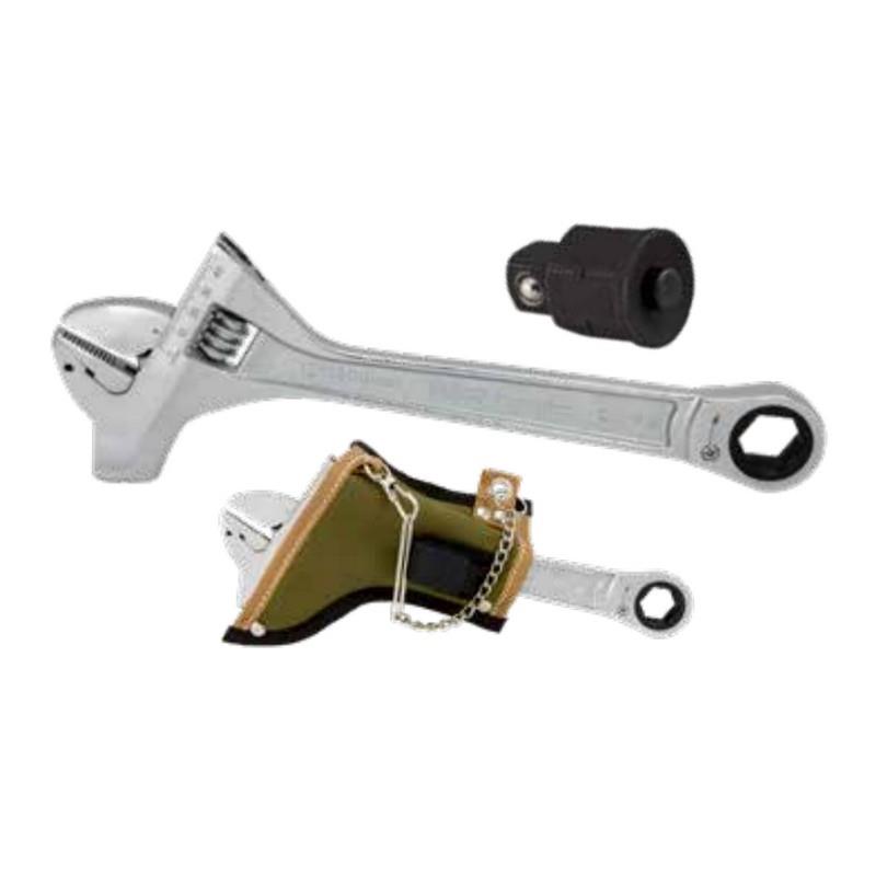 brighton best T10001 proferred 12 mining adjustable wrench w hammer ...
